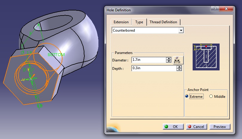 Catia v5 Tutorial for Beginners: Catia v5 Tutorial: Shaft and Hole