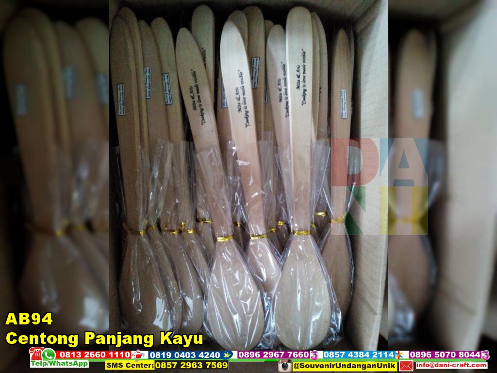 Centong Panjang Bahan Kayu | Souvenir Pernikahan