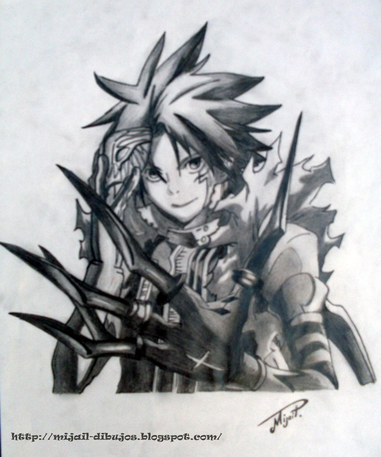 MIJAIL: Dibujo de Allen Wallker ( D. Gray Man)