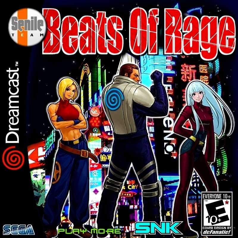 Dreamcast Fanatic!: Beats Of Rage Dreamcast Covers
