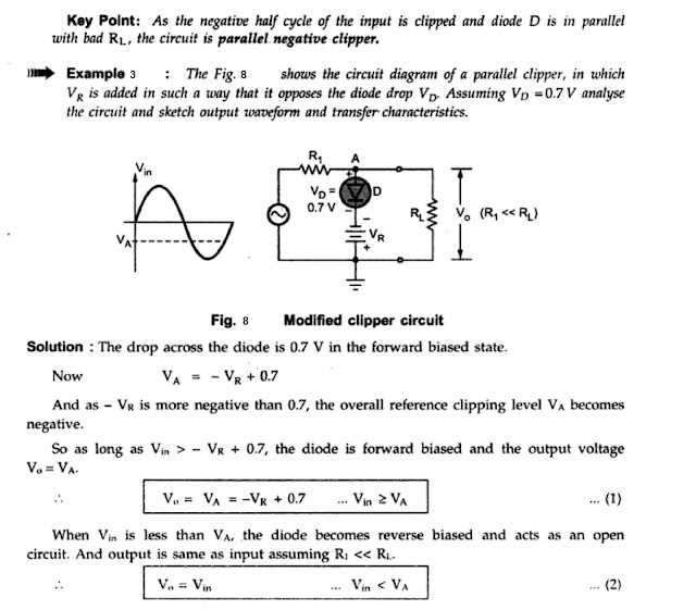 Parallel Clipper Circuits with Reference Voltage VR