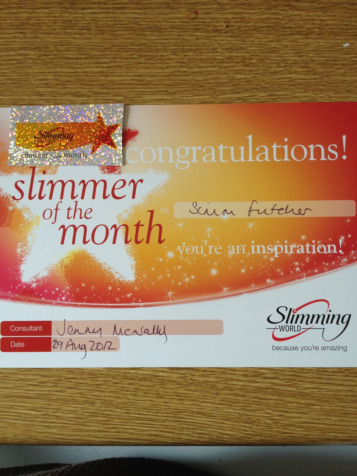 Simon Futcher's 'Slim-a-thon' - in aid of the Bridge Project: September ...