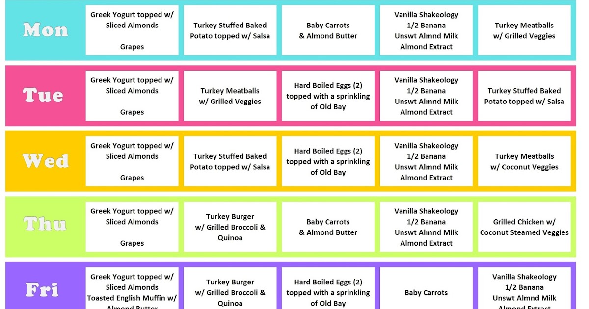 Adrianna Fit Momma: Busy Mom Meal Plan - Christmas Week