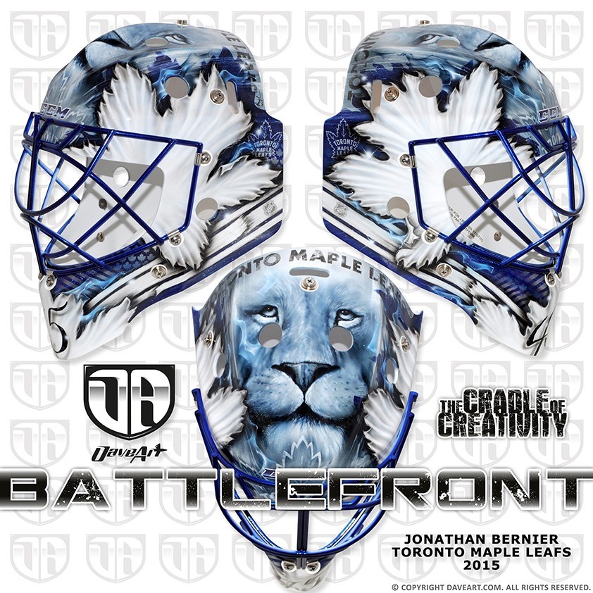 I Love Goalies!: Jonathan Bernier 2015-16 Mask