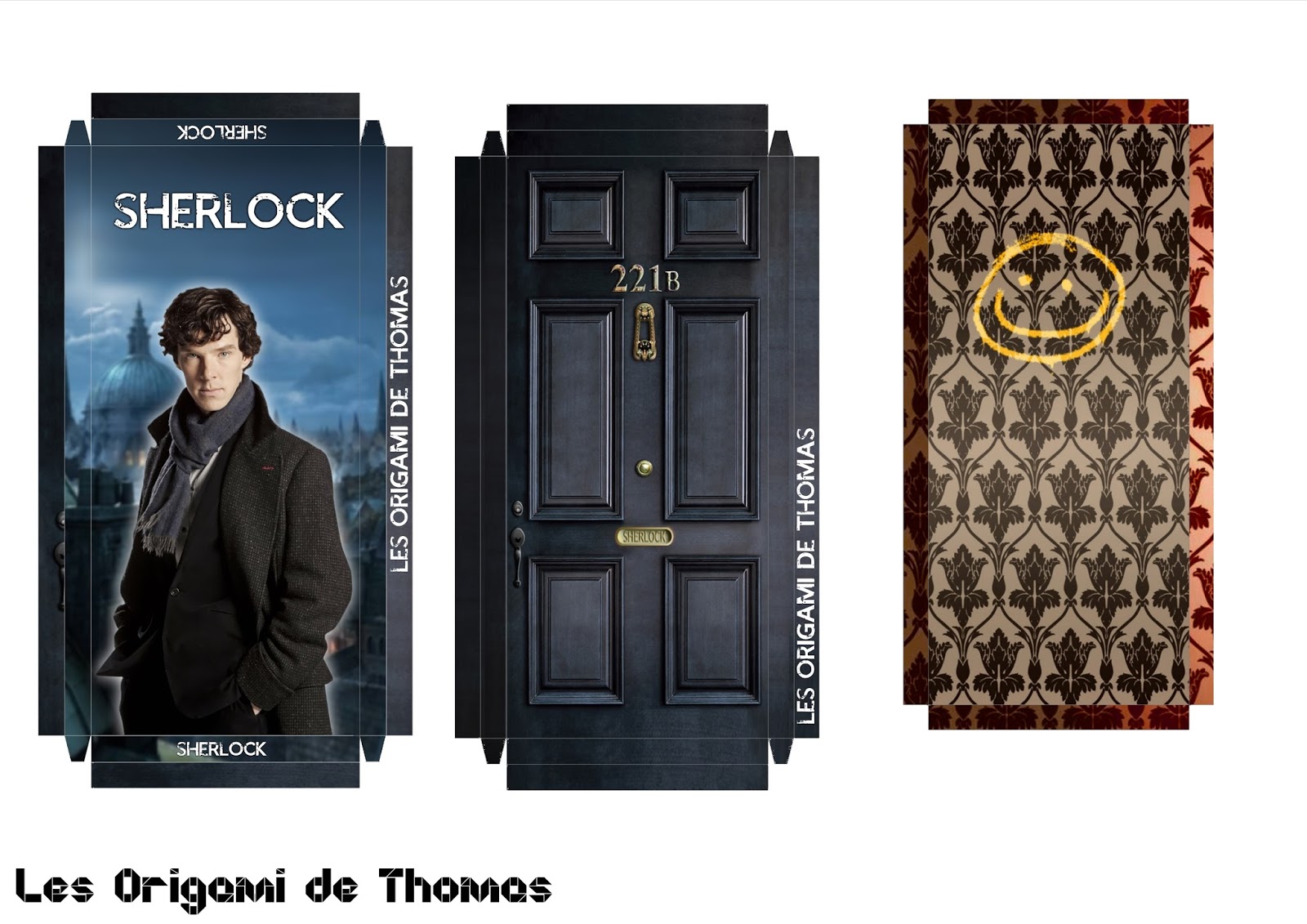 Poupée à découper Sherlock