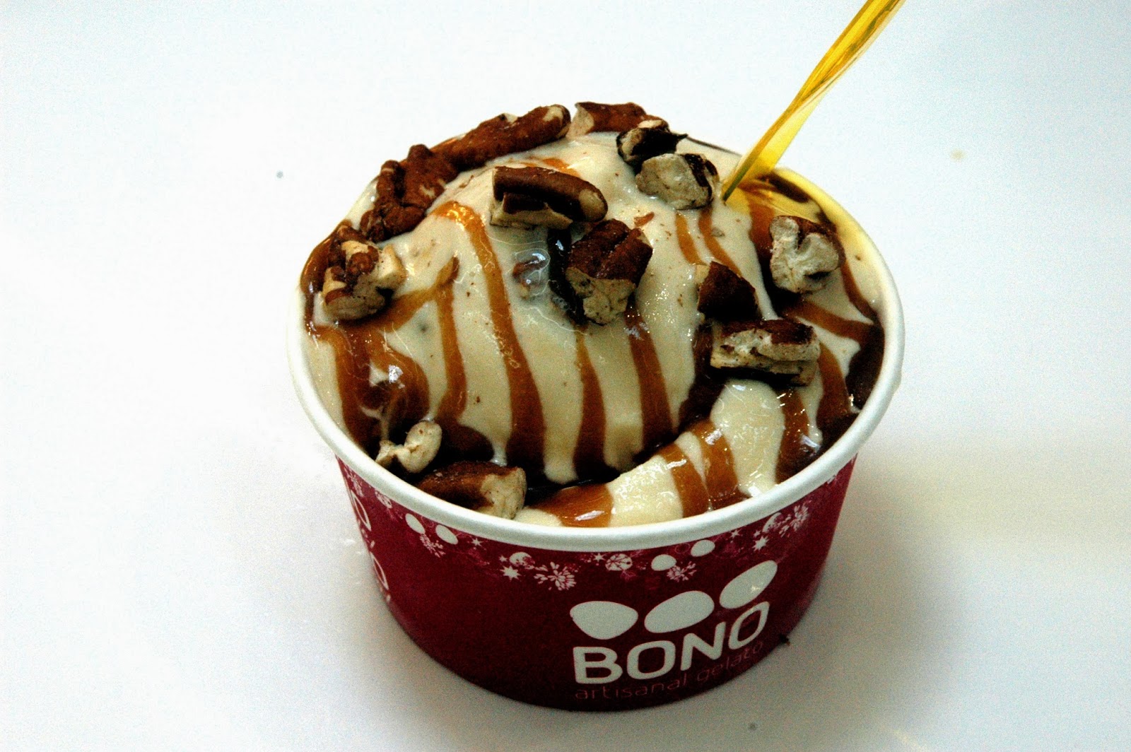 DUDE FOR FOOD: Another Scoop: Bono Artisanal Gelato Opens at SM Aura