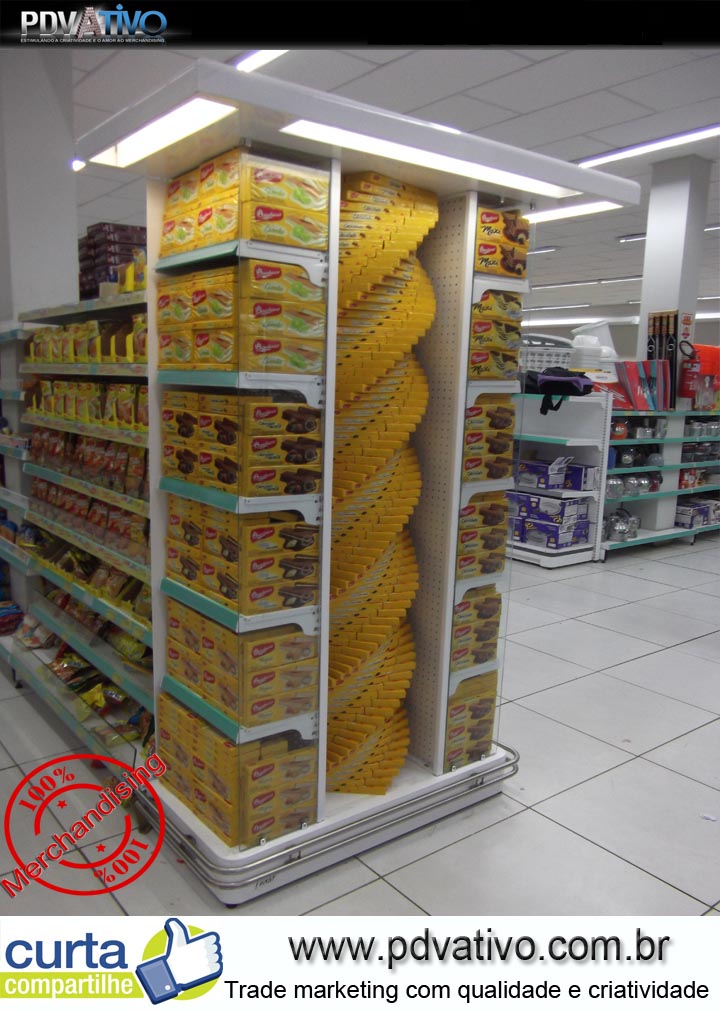 Trabalho de Merchandising Bauducco ~ PDV Ativo