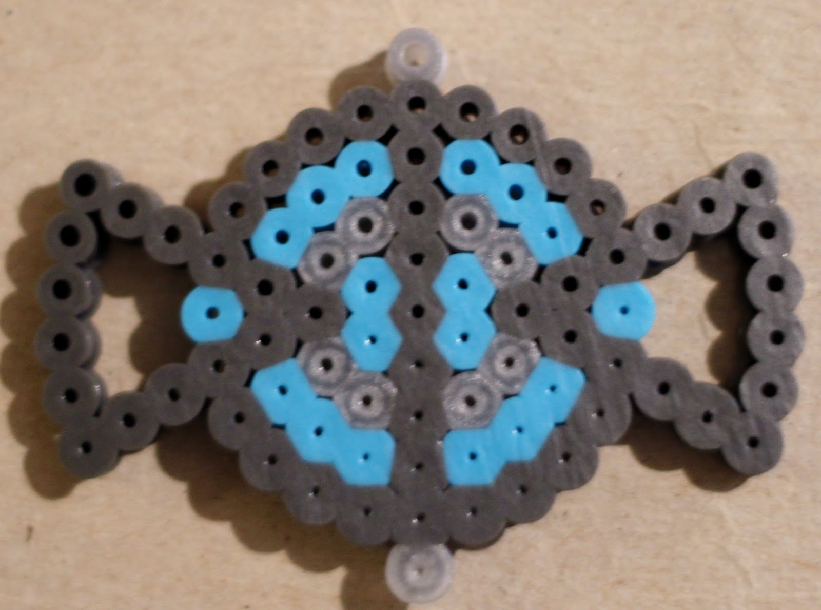 Star Wars Tie Fighter - a self-creation made from Perler Beads - Perler ...