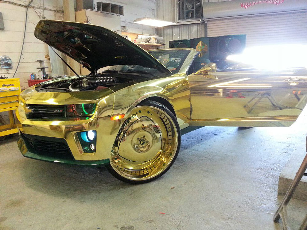 Gold King ZL1 Camaro - Hot Blood