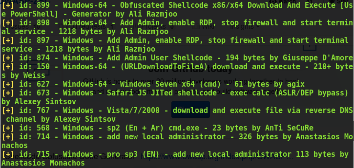 OWASP ZSC: Ofuscando y personalizando shellcodes & scripts
