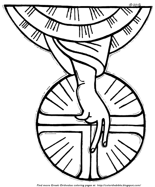 The Hand of Creator God | Color The Bible