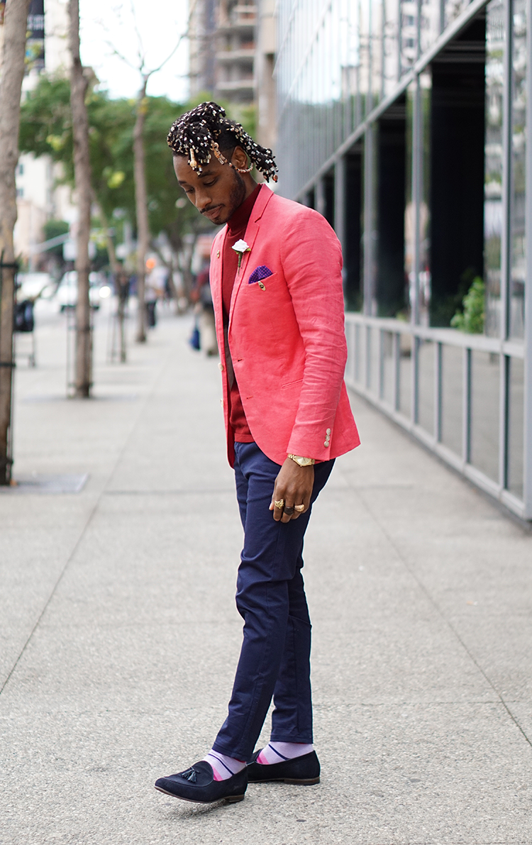 Norris Danta Ford: HOW TO ROCK A "PINK BLAZER"