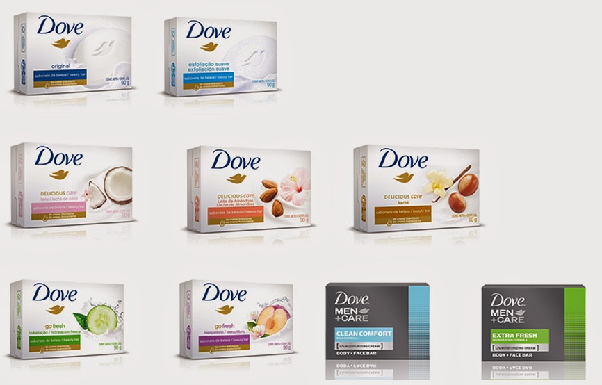 Beleza e Cuidados: Sabonetes Dove
