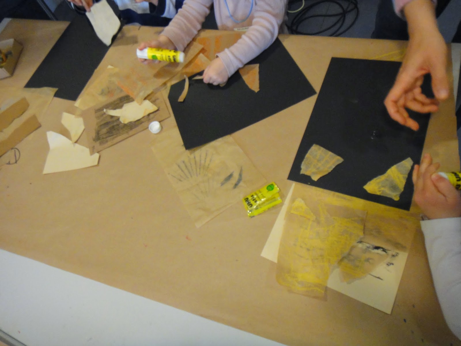 classe petits et grands: Atelier assemblage d'empreintes au musée des ...