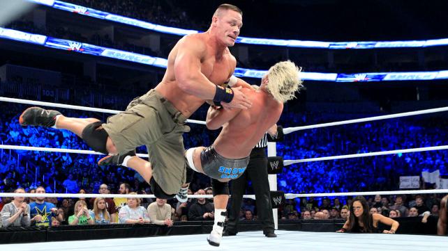 WWE In live!!!!: JOHN CENA & SHEAMUS vs BIG SHOW & DOLPH ZIGGLER