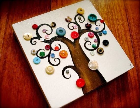 Homemaking Keepin It Real: Wacky Wednesday Fast tree craft for kids