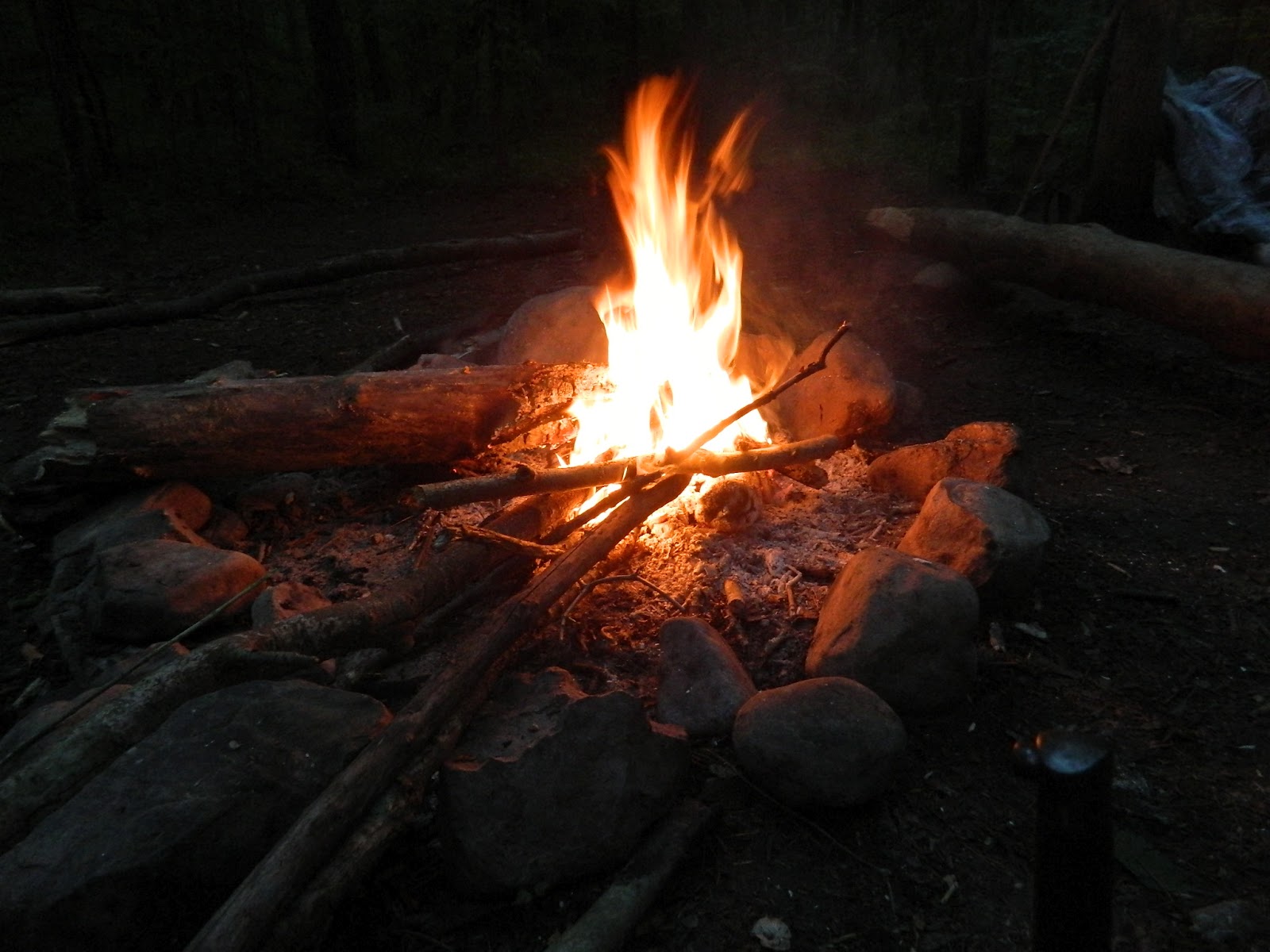 The American Woodsman: TeePee Fire