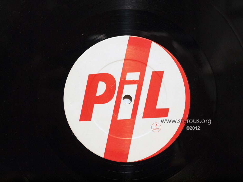 The Styrous® Viewfinder: 45 RPMs 8: PIL (Public Image Ltd.) ~ Metal Box