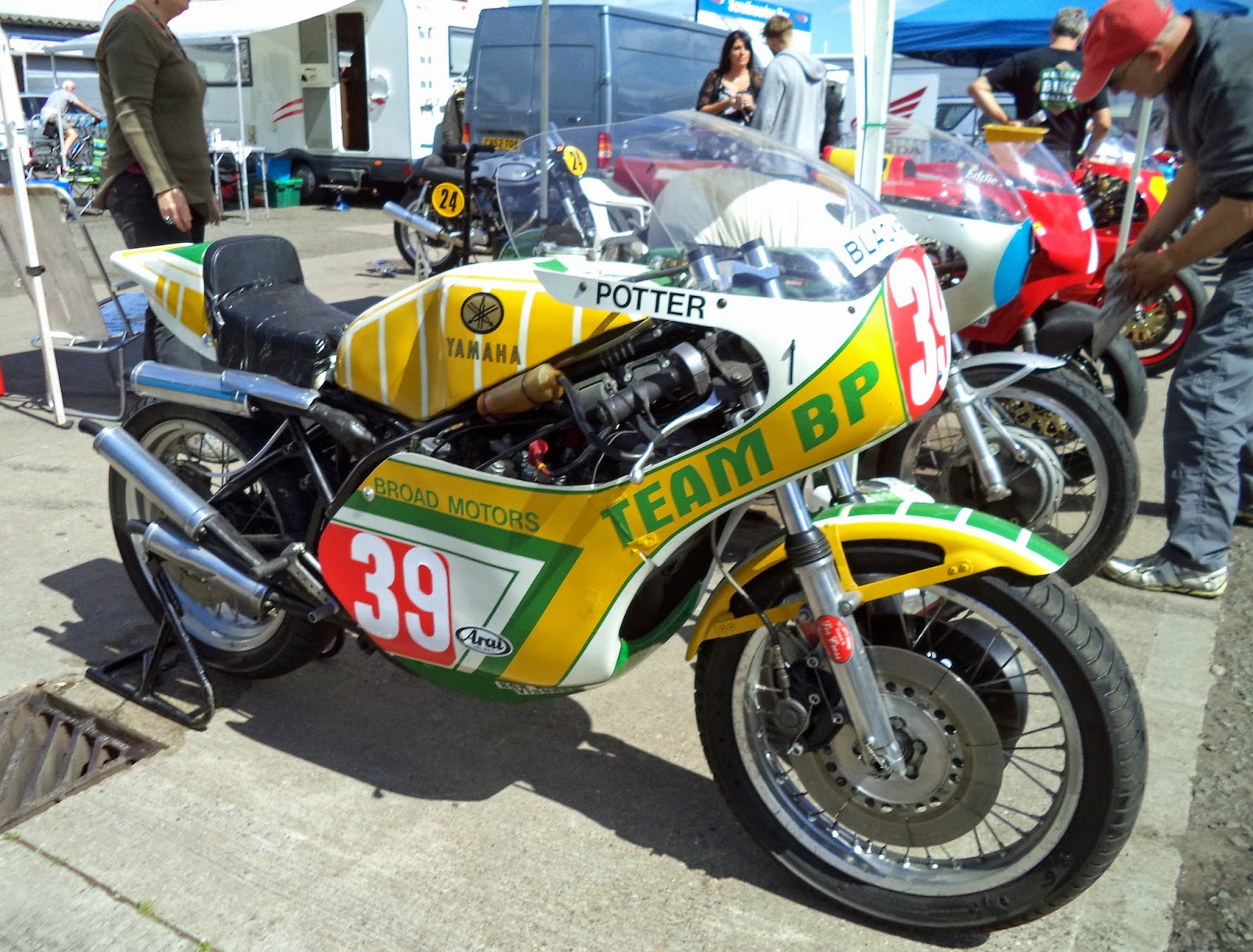 David, Vicky and Howard: CRMC, Classic Motorcycle Festival, Donington ...