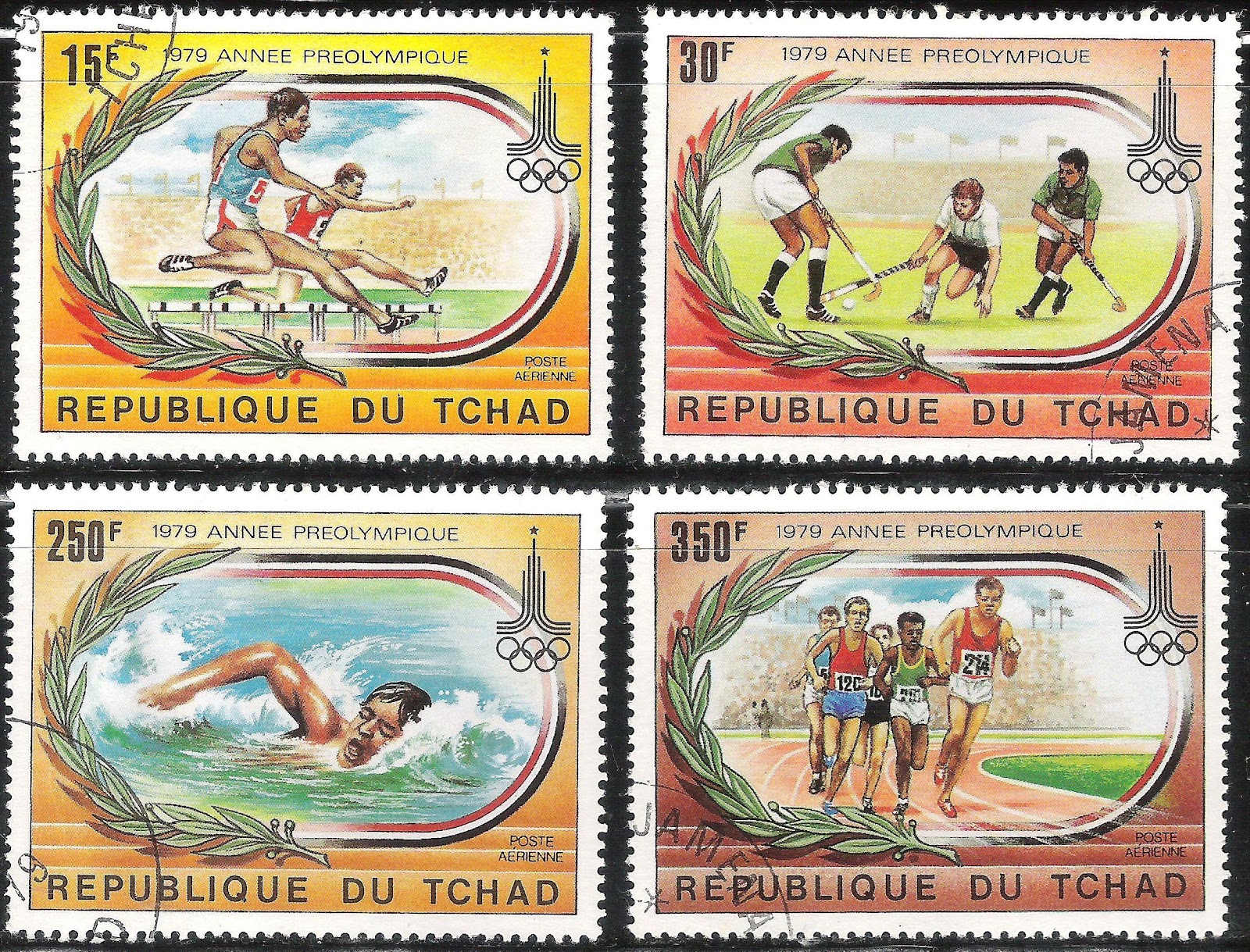 My Postage Stamps Collection: My stamps of Chad