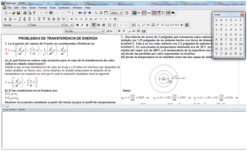 MathCAD14: APLICACIÓN DE MATHCAD14