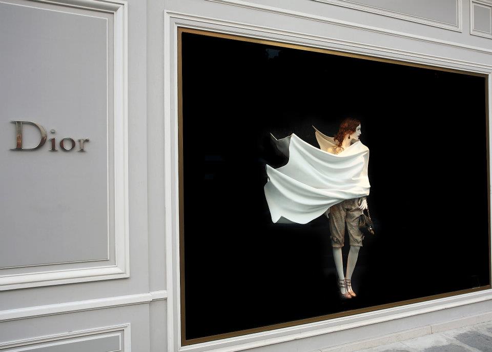 DIOR WINDOW DISPLAYS