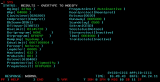 Usando CICS: transacción CEMT. - Consultorio Cobol