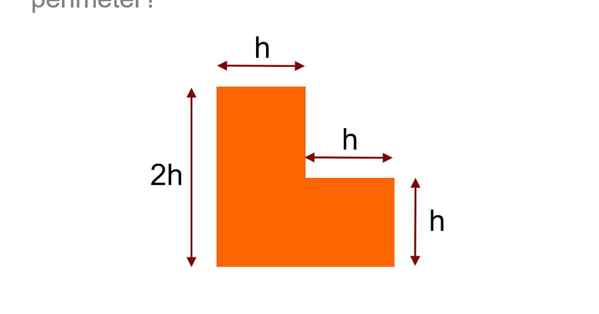 MEDIAN Don Steward mathematics teaching: L-shaped perimeters