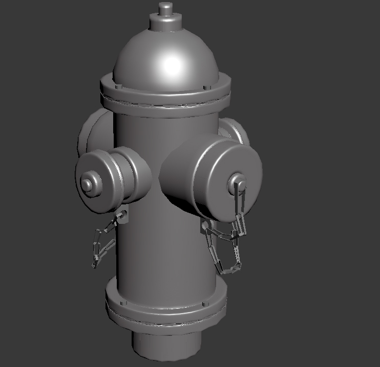 FIRE HYDRANT. (3D MODEL)