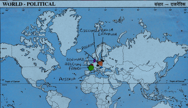 CLASS-IX 2017-2018 LIST OF MAP ITEMS FOR SOCIAL SCIENCE Subject - History
