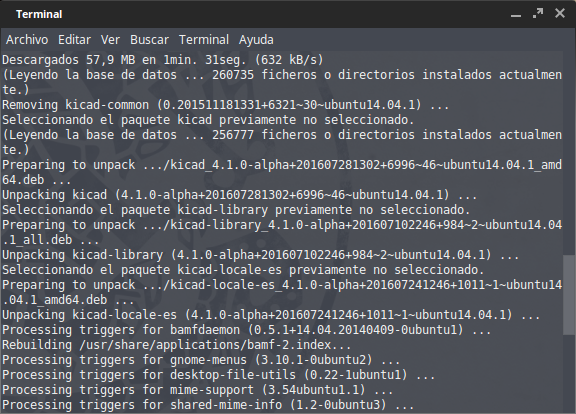 Como instalar kicad de forma correcta en linux