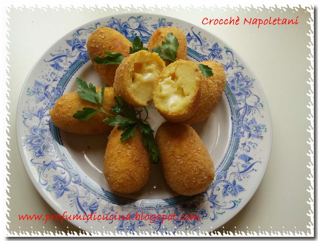 Crocchè Napoletani da Profumi di cucina su Akkiapparicette