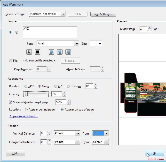 Ajoull: How to Convert PDF Text to Outlines in Adobe Acrobat X Pro