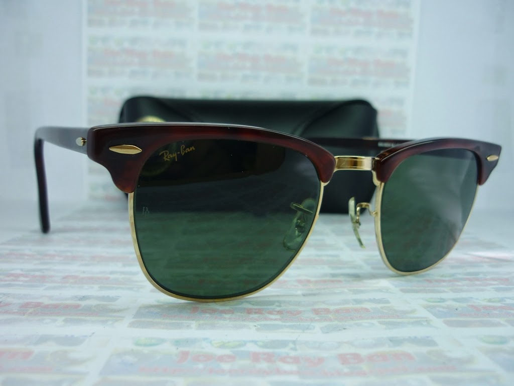 Ray Ban Clubmaster Maroon saiz 49mm[SOLD] ~ Joe Ray Ban