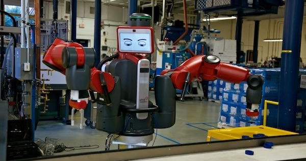 Maximizing Progress: Baxter ~ Rethink Robotics Unveils Handy Helper...