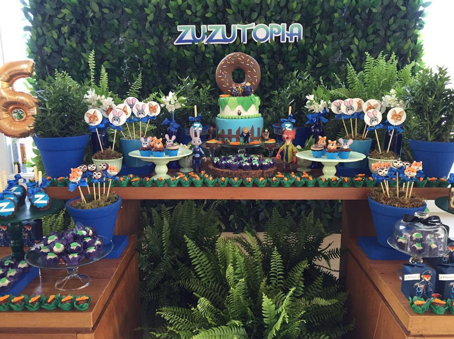 Ideas para una fiesta temática de zootopia o zootropolis