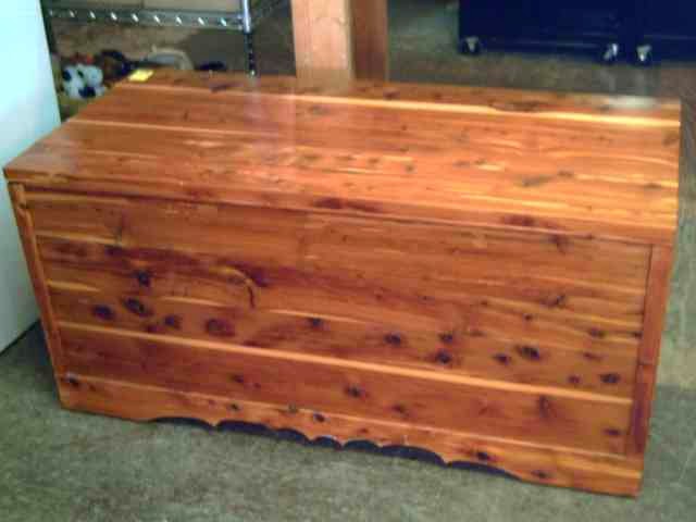 The large cedar chest design picture