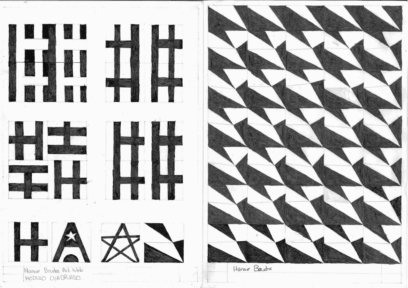 RED MODULAR. CUADRADO | .imagenesola imagen y la educacion plastica y ...