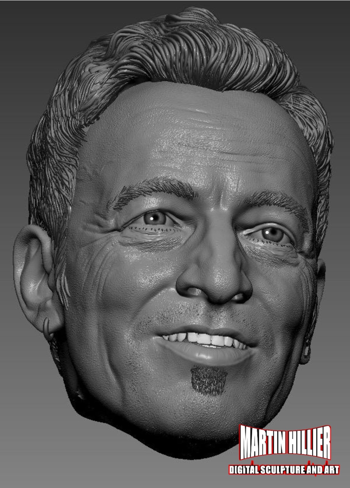 MARTIN HILLIER DIGITAL SCULPTURE AND ART - 1/6 SCALE ACTION FIGURE ...