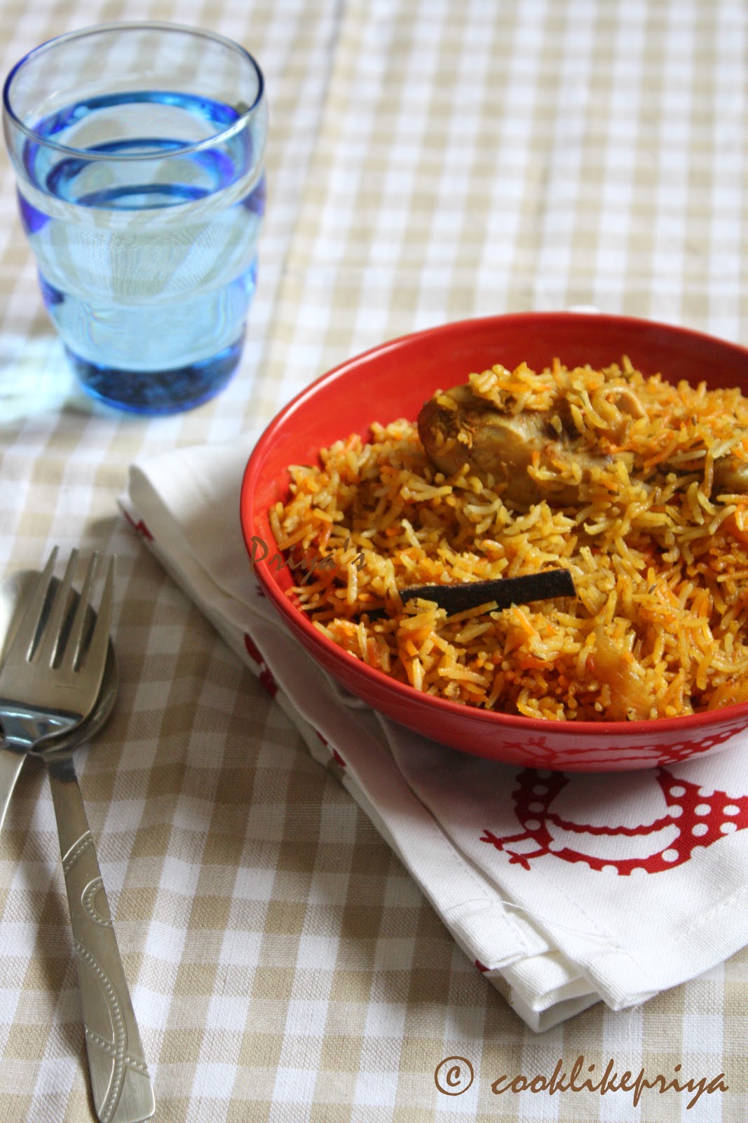 Cook like Priya: Chicken Dum Biryani | Easy Chicken Biryani | South ...