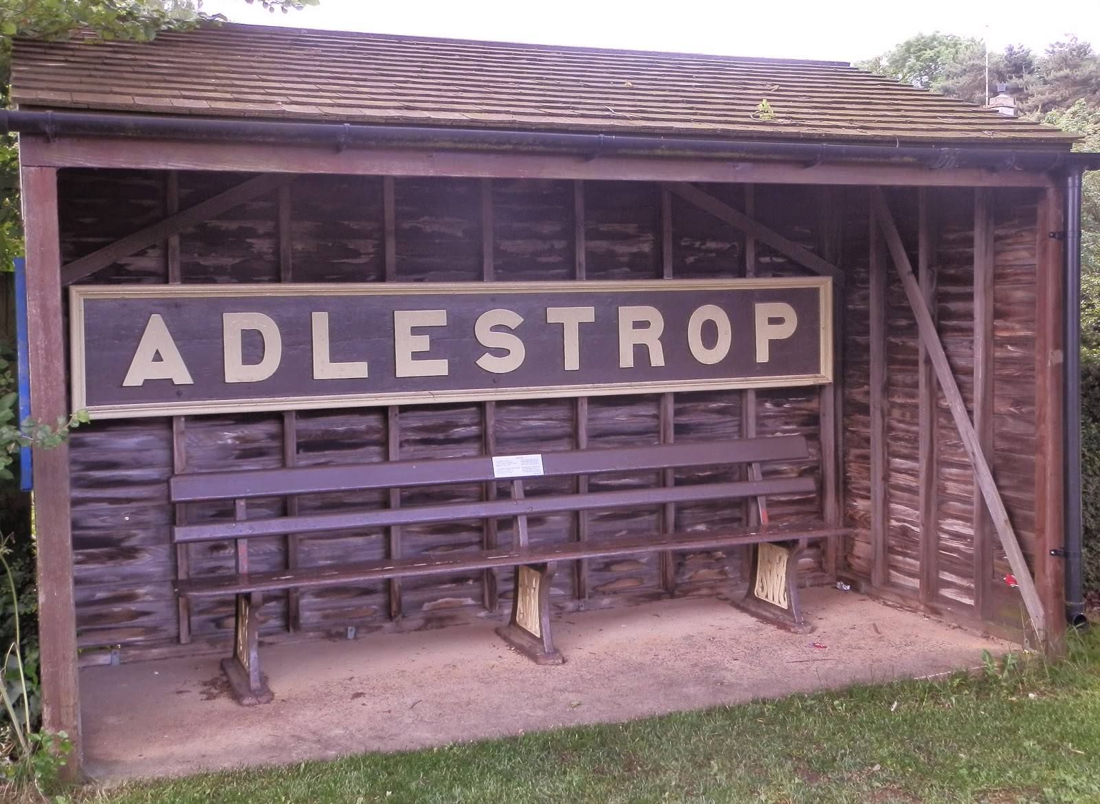 WHERE GREEN ROADS MEET: Yes. I remember Adlestrop