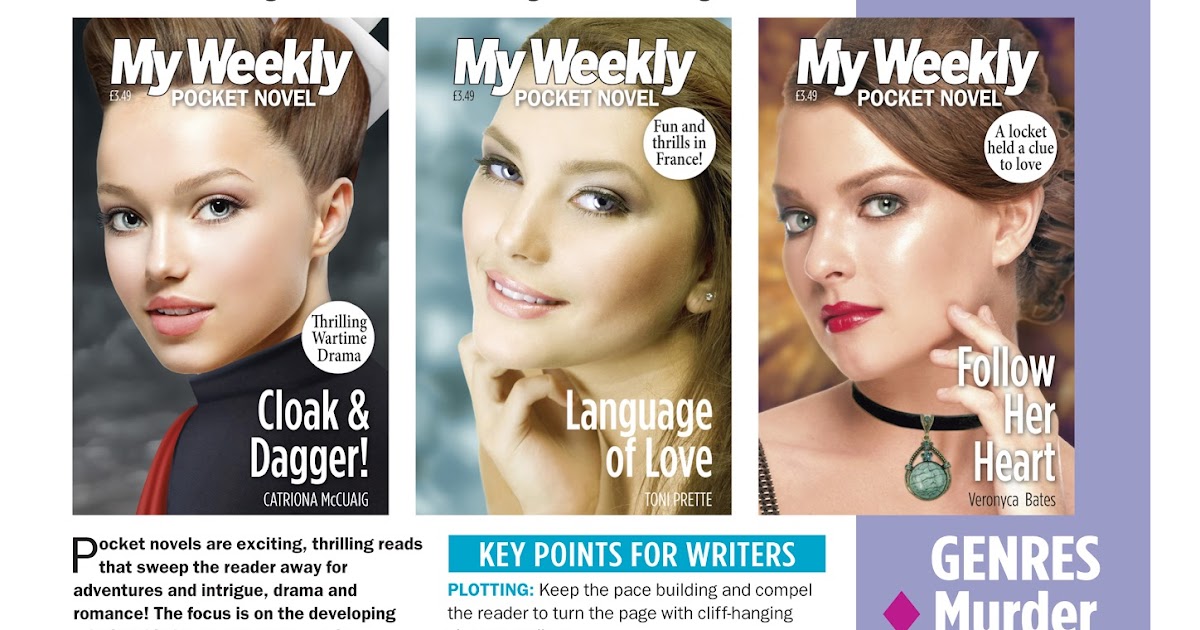 Womag and other writing: My Weekly Pocket Novels - new guidelines