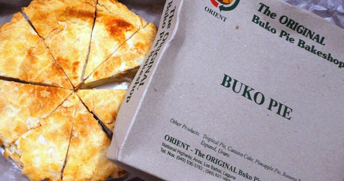 The Pinoy Wanderer: Orient - The Original Buko Pie from Laguna