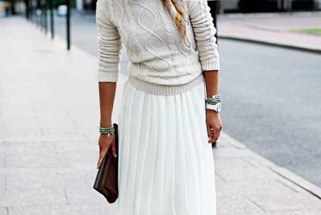 STREET STYLE; WHITE INSPIRATION.-