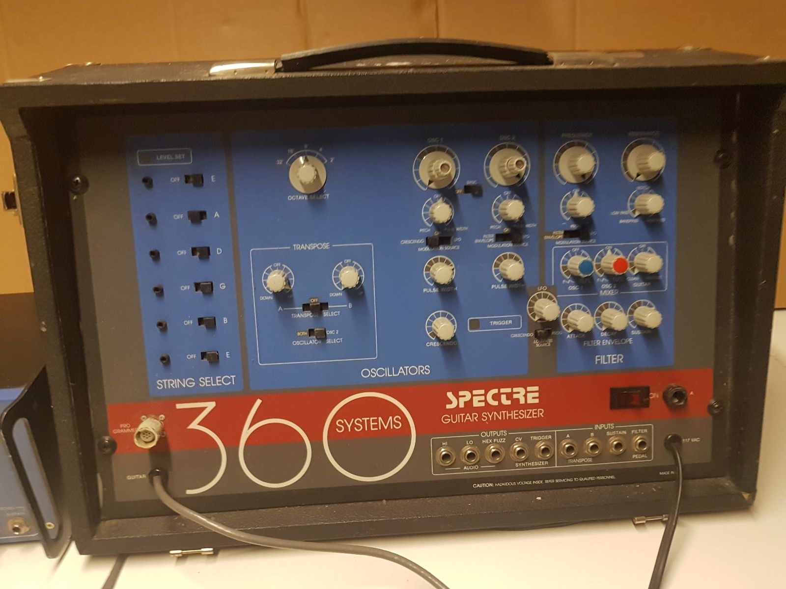 MATRIXSYNTH: 360 SYSTEMS SPECTRE / OBERHEIM SEM GUITAR SYNTHESIZER
