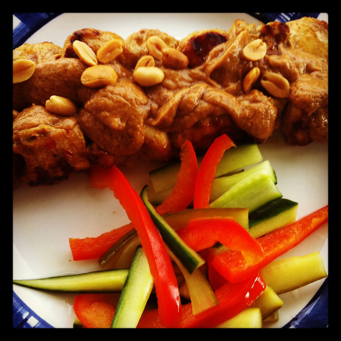 Sizzling-Lowcarb: Chicken Sate