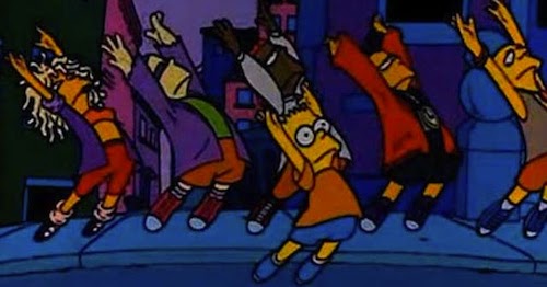 La tecleadera. : Do the bartman, bart simpsons superestrella antes de ...