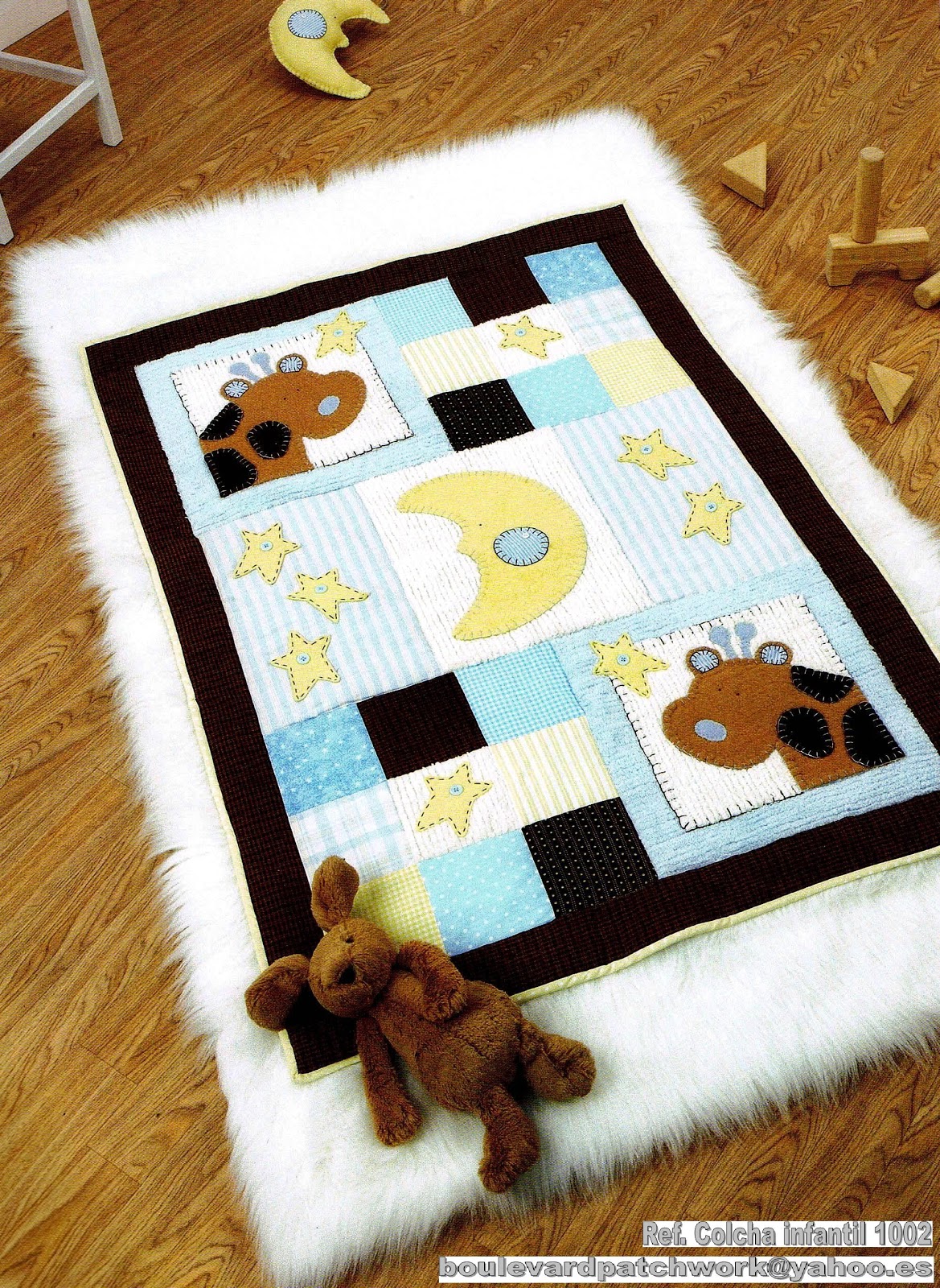 Boulevard del Patchwork: Colchas infantiles de Patchwork