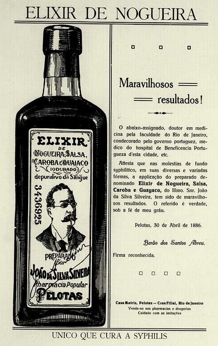 Iba Mendes: Anúncios antigos do Elixir de Nogueira