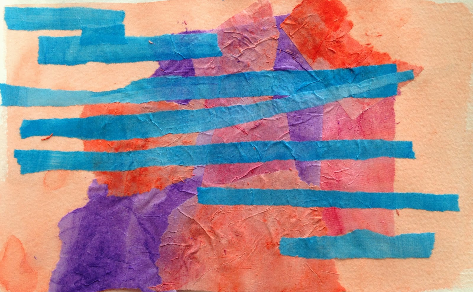 Art Journal: High Contrast Collage